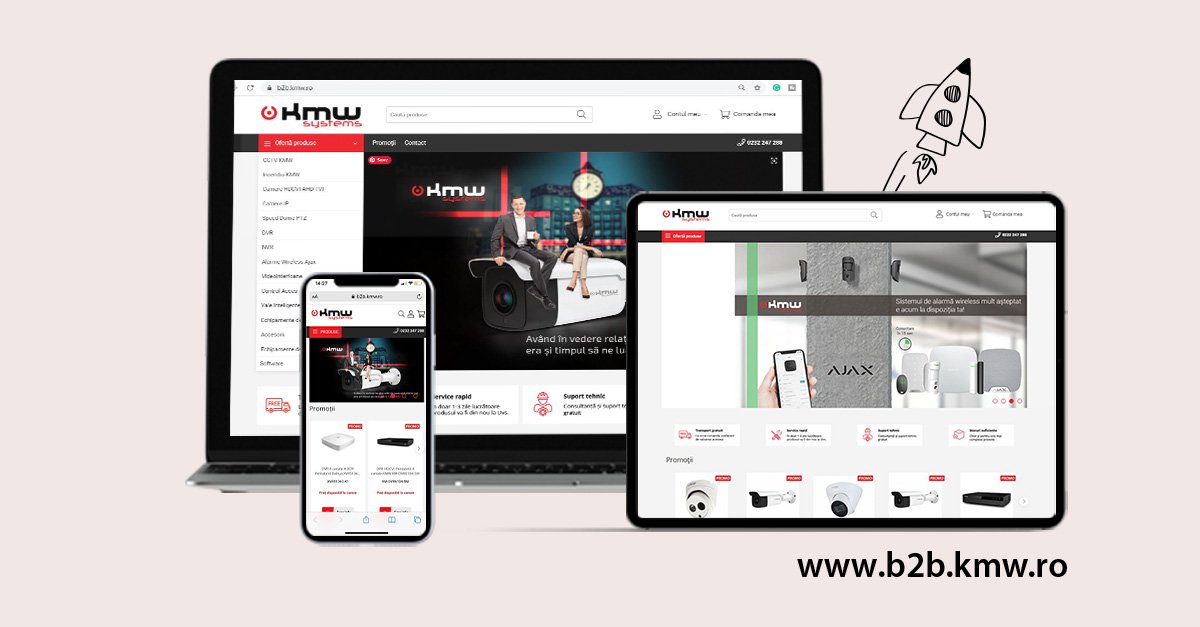 KMW Systems a lansat platforma B2B KMW - Blog de securitate și supraveghere video